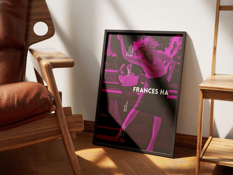 Frances Ha Poster, Digital Poster, Noah Baumbach Greta Gerwig, Wall Art ...