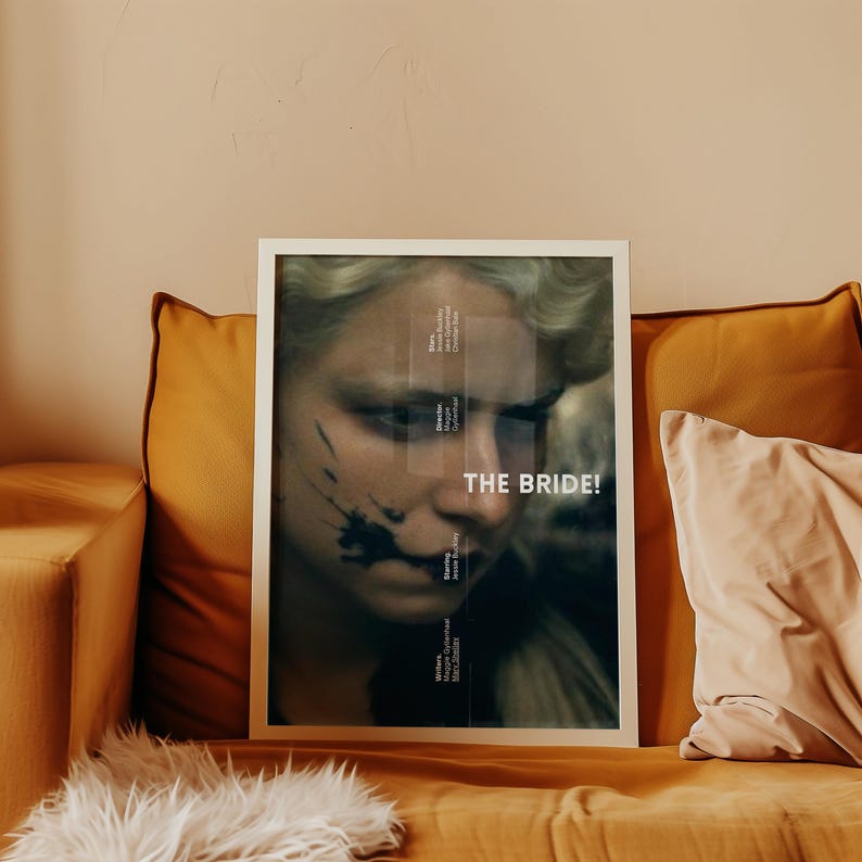 The Bride Movie Poster: Maggie Gyllenhaal Film, Digital Download - Etsy