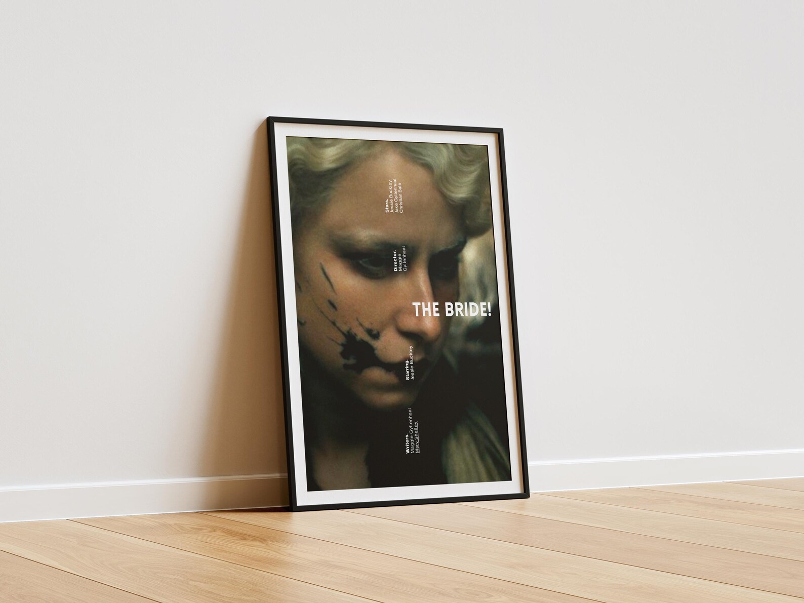 The Bride Movie Poster: Maggie Gyllenhaal Film, Digital Download - Etsy