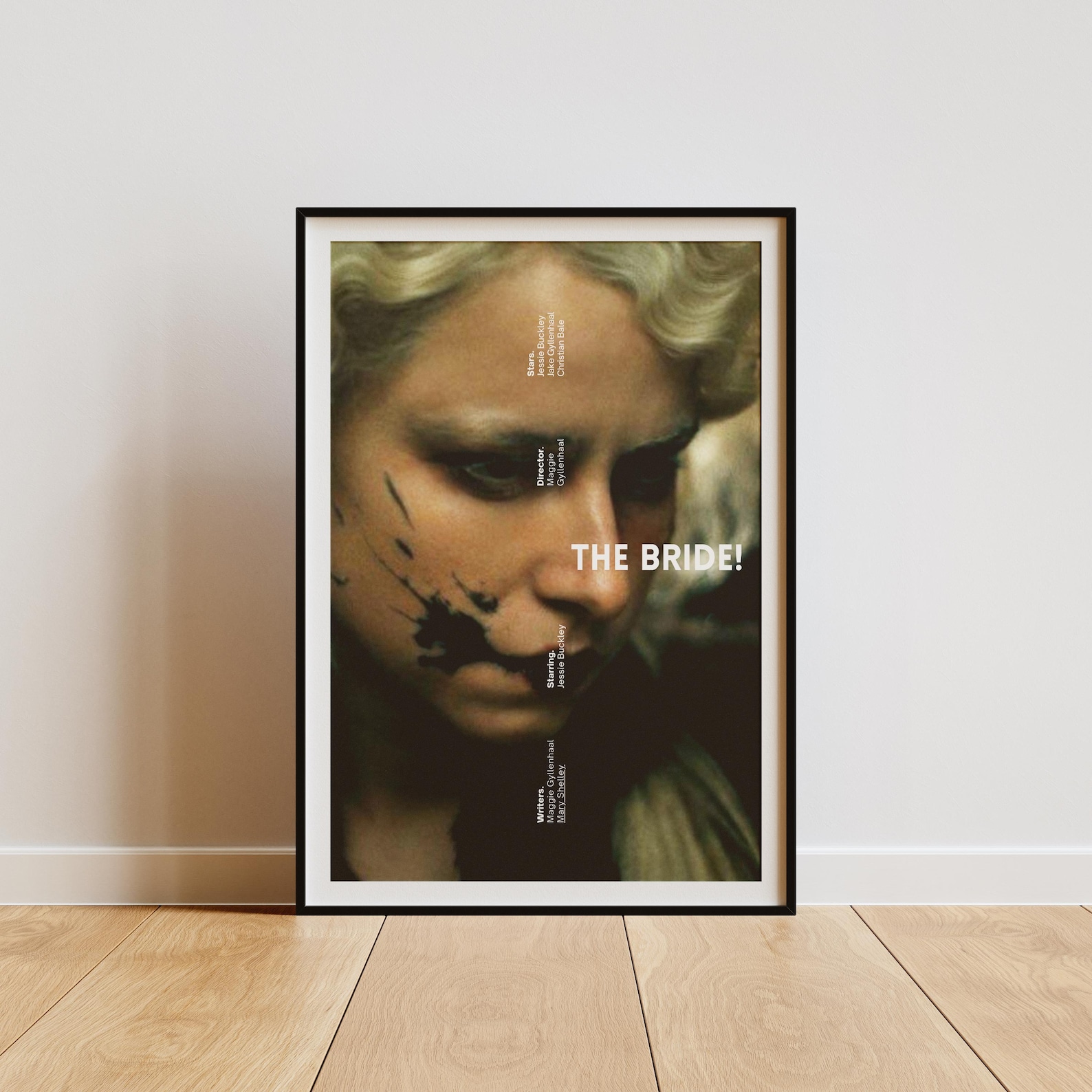 The Bride Movie Poster: Maggie Gyllenhaal Film, Digital Download - Etsy
