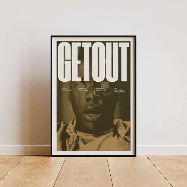 Get Out Movie Poster - Etsy