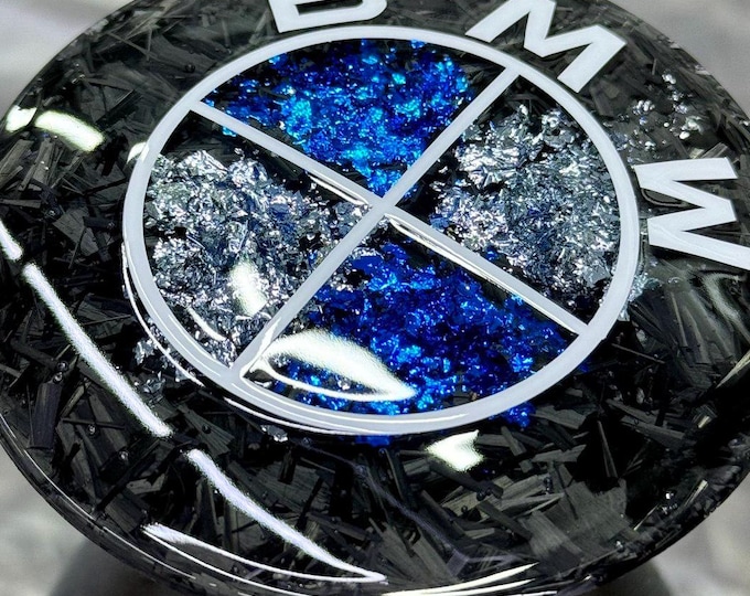 Carbon Fiber BMW Badge - Custom Car Emblem - Luxury Auto Accessory ...