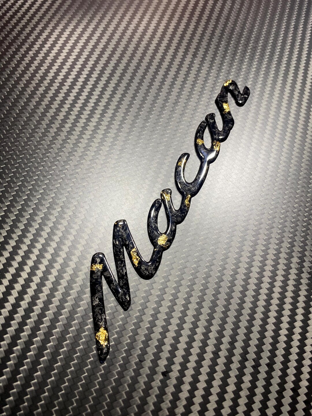 Carbon Fiber Porsche Macan Emblem: Luxury Car Upgrade - Etsy