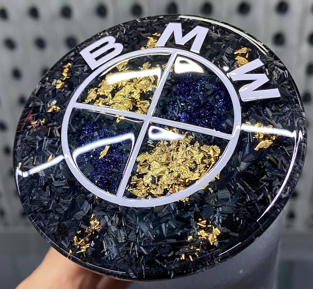 Luxury Carbon Fiber BMW Emblem – Custom High-end Car Badge for ...
