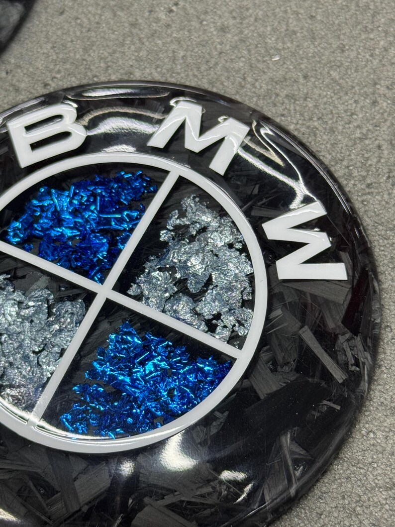 Carbon Emblem logo for BMW - Etsy