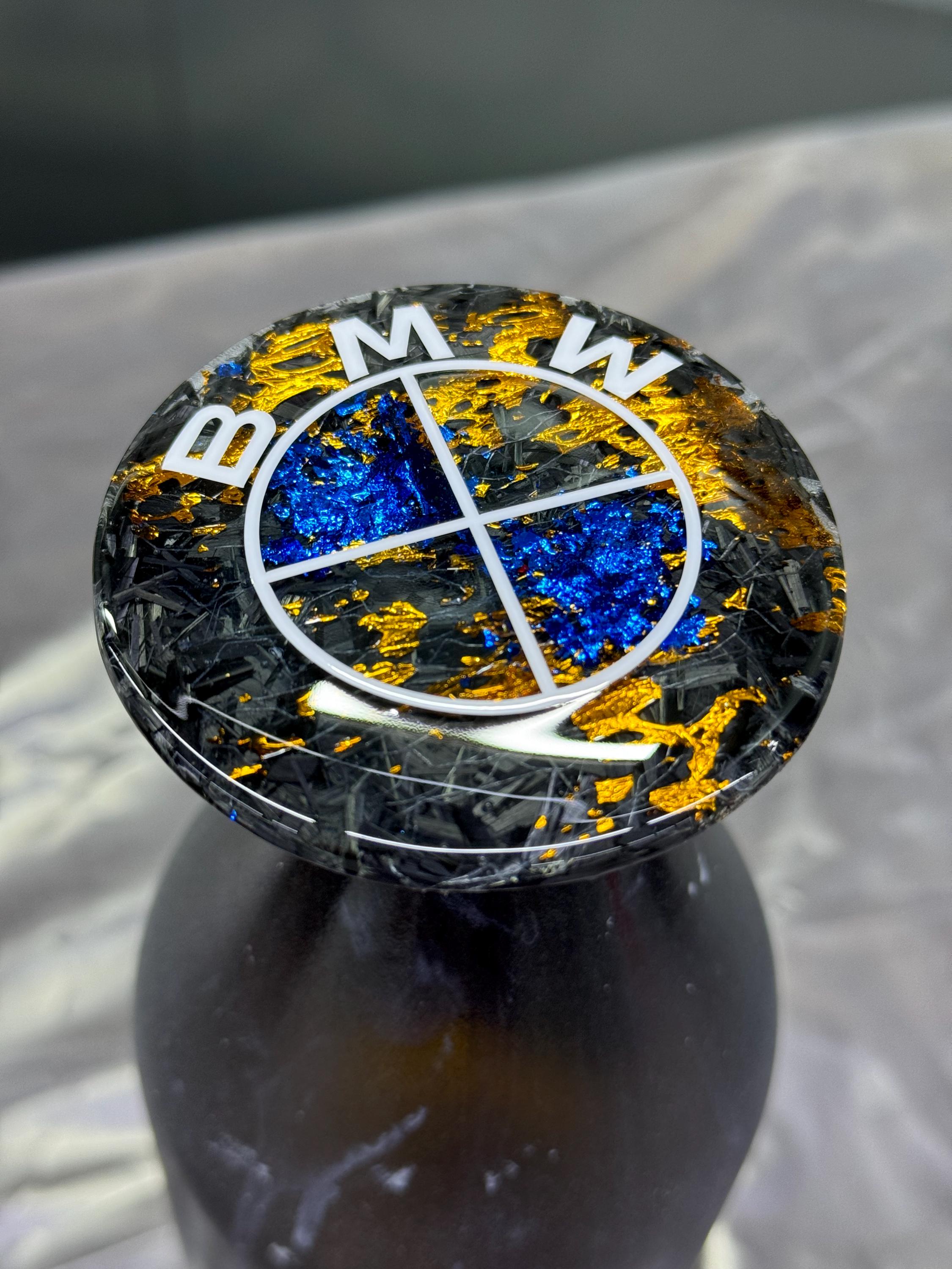 Carbon Fiber BMW Emblem Badge Custom BMW Logo Replacement for Car ...