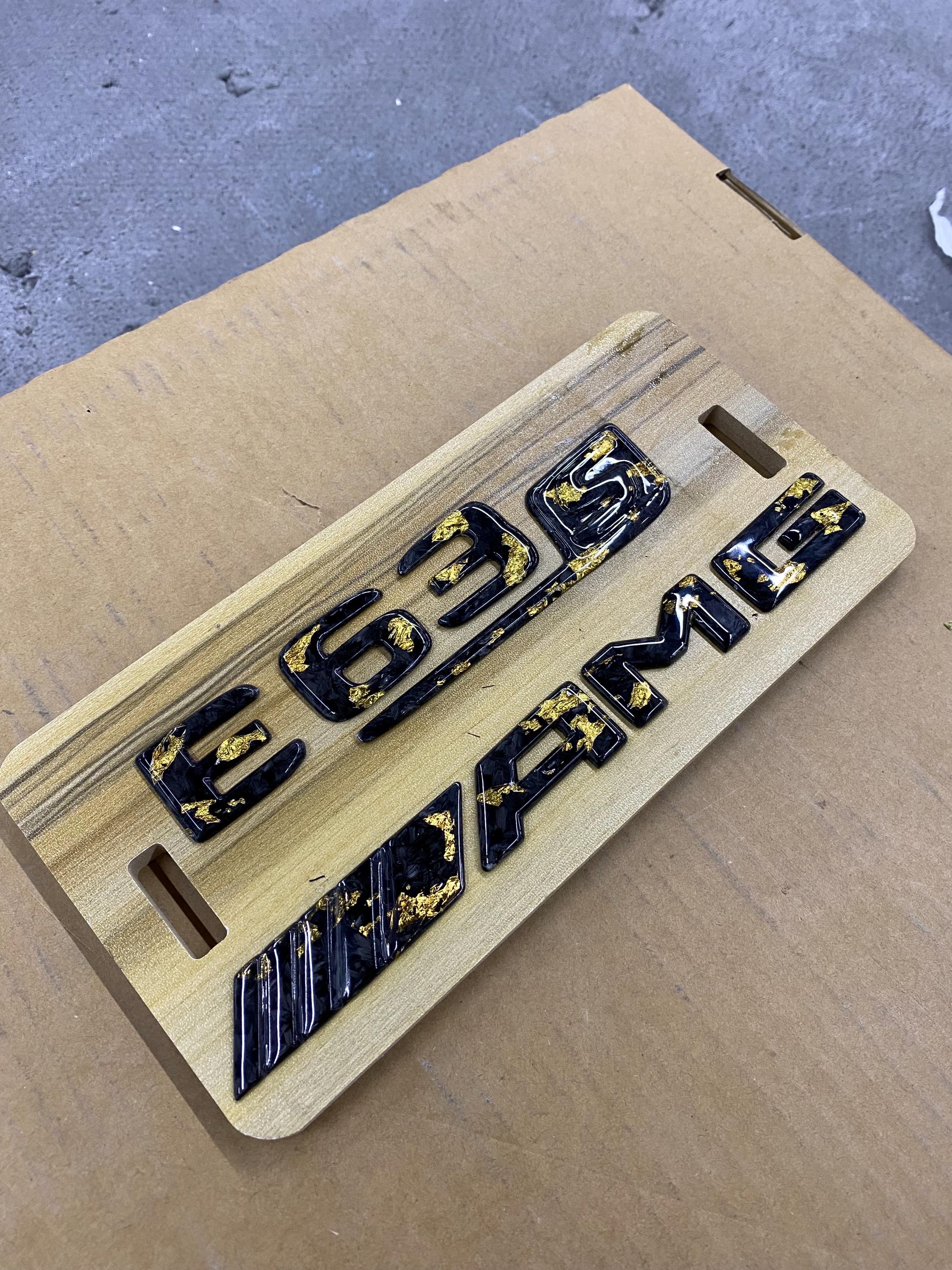 Carbon Fiber Mercedes-benz Emblem Badge - Custom Mercedes-benz Logo ...