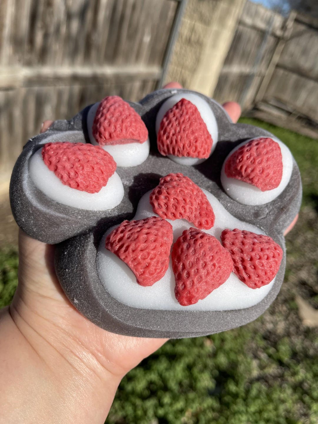 Big Cat Paw Taba Squishy, Super Soft Big Paw, Silicone Big Cat Paw ...