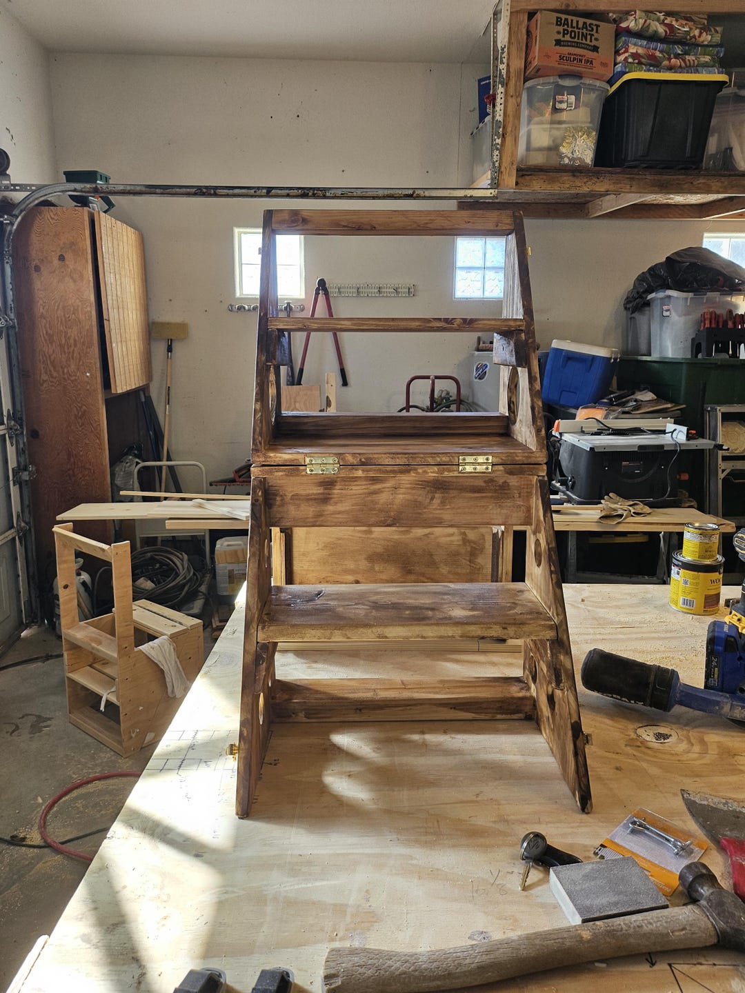 Ben Franklin Designed Library Chair. Hand Crafted in a Home Shop Custom ...