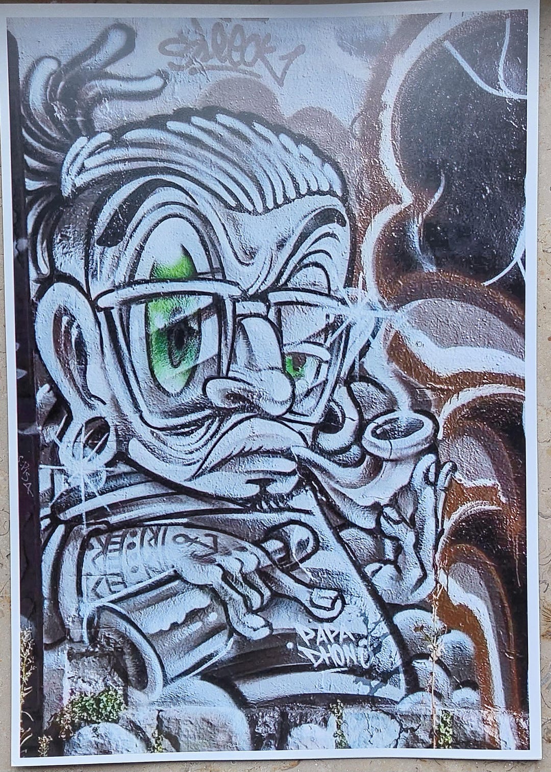 A4 Gloss Print of a Graffiti. - Etsy