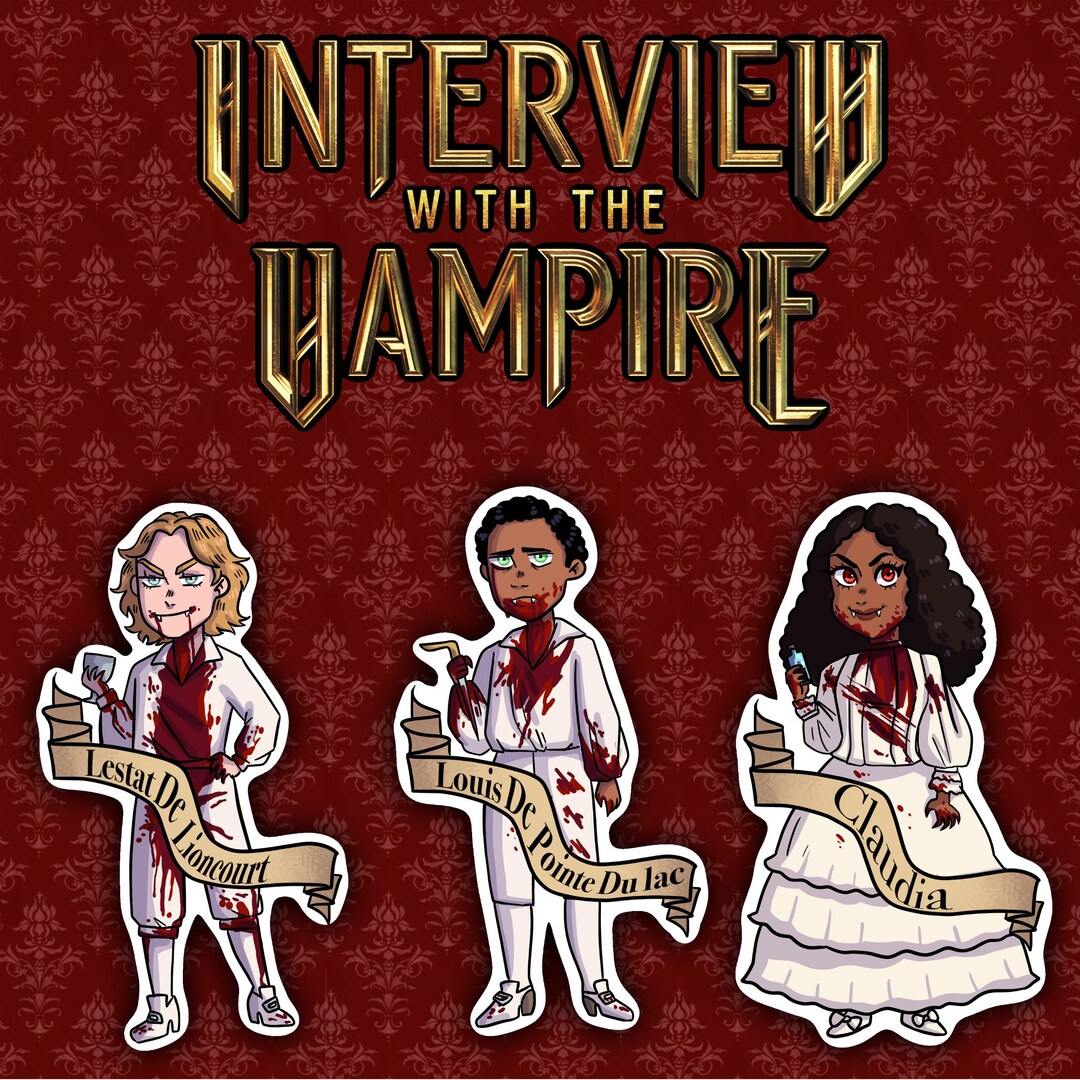 Interview With the Vampire Keychains - Etsy