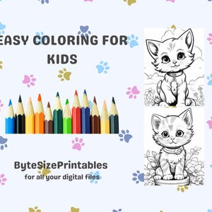 Printable Coloring Pages for Kids Coloring Pages Bold and Easy Designs ...