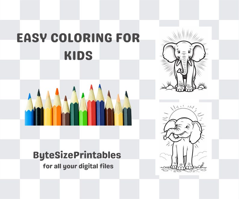 Printable Coloring Pages for Kids Coloring Pages Bold and Easy Designs ...