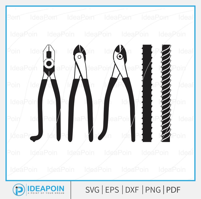 Ironworker Rod Buster Tools SVG, Rebar Worker SVG, Rebar Worker PNG ...