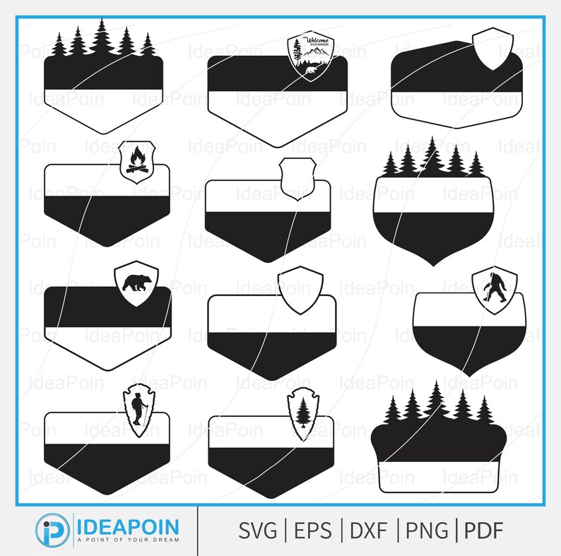 Customizable National Park Sign Template (svg, Png, Dxf, Eps) - Etsy