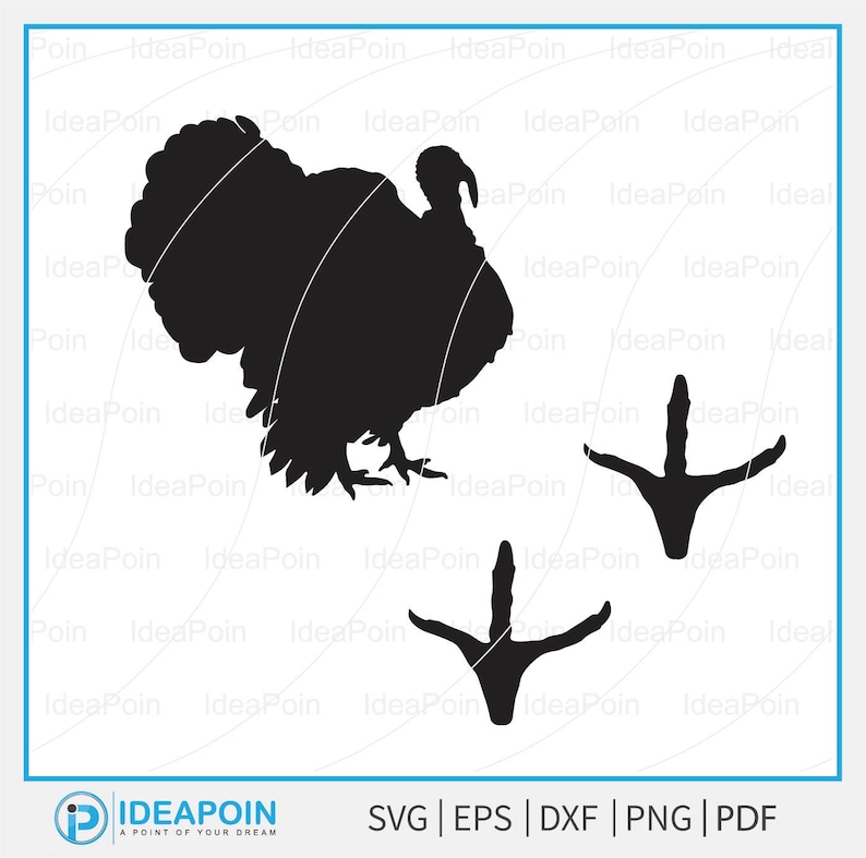 Wild Turkey Shapes Svg, Turkey Bundle Svg, Turkey SVG, Turkey Vector ...