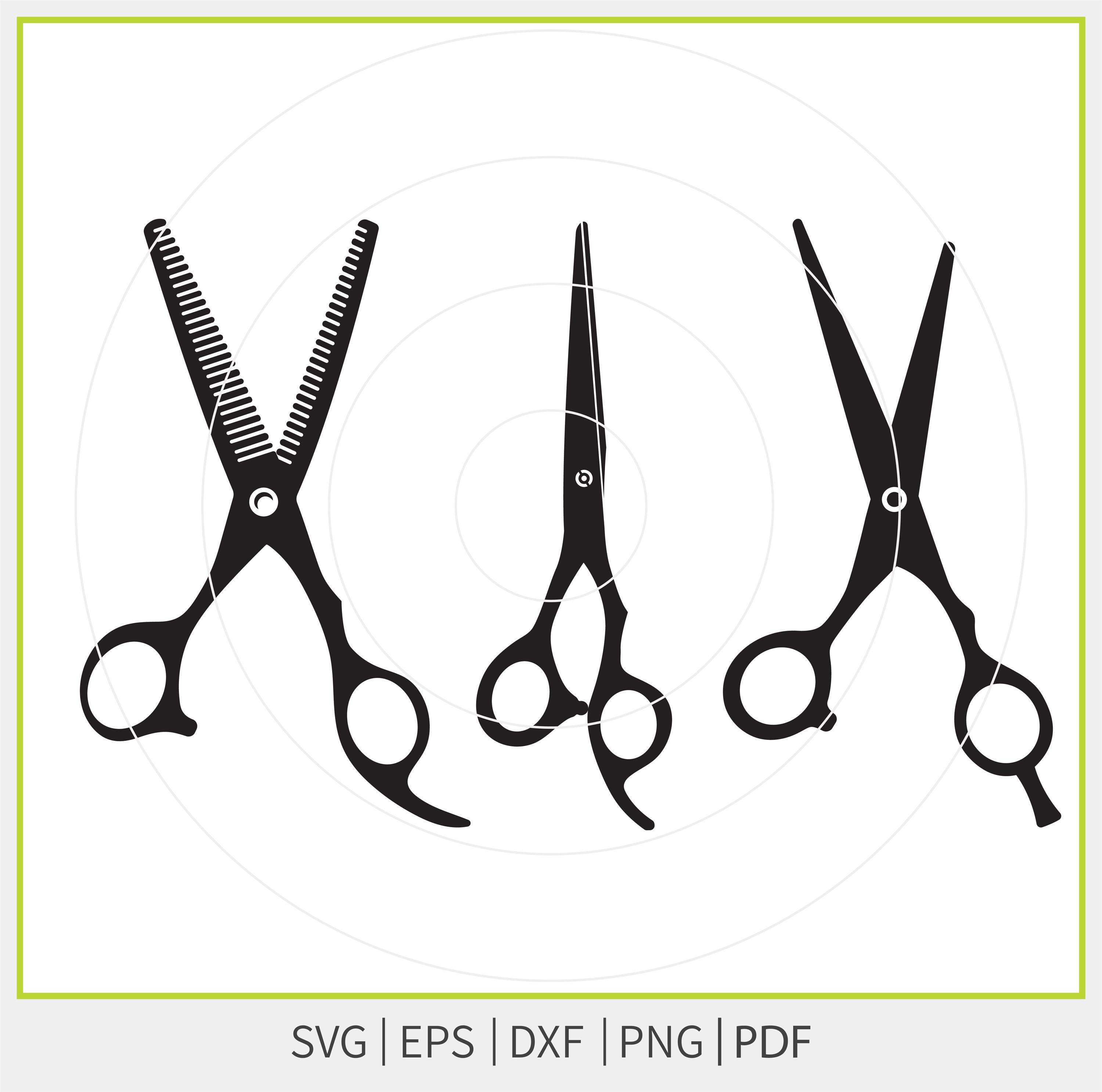 Scissors SVG Cut File; Barber Scissors Svg, Salon Scissors Svg ...