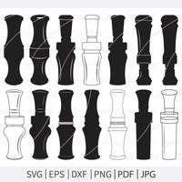 Duck Call SVG, Duck Hunting SVG, Duck Call Cliparts, Duck Whistle Svg ...