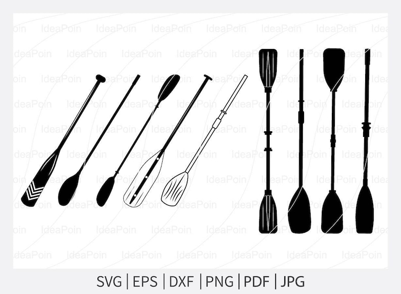 Oars SVG Bundle, Monogram Clipart (digital Download) - Etsy