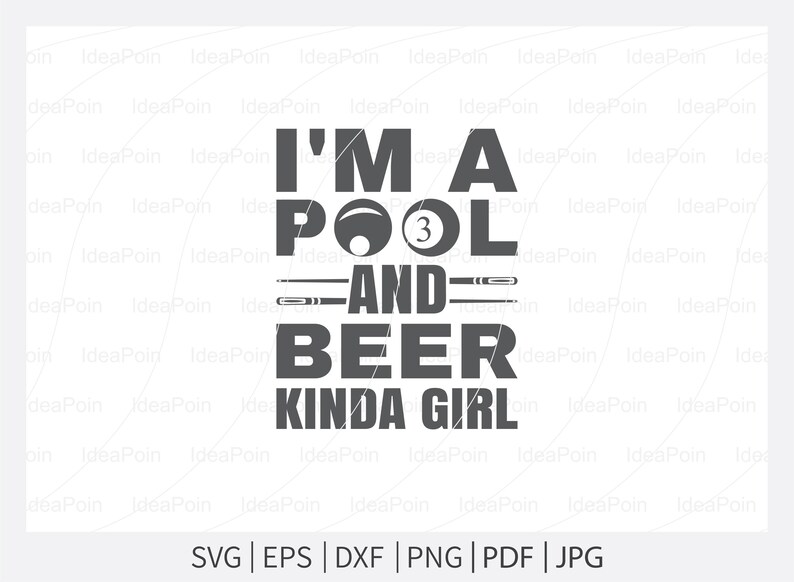 Billiards Pool SVG File, Billiards Pool Designs Bundle, Billiards Cut ...
