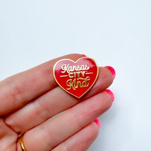 Kansas City Pins, Red and Yellow, Kansas City Chiefs, Game Day Enamel ...