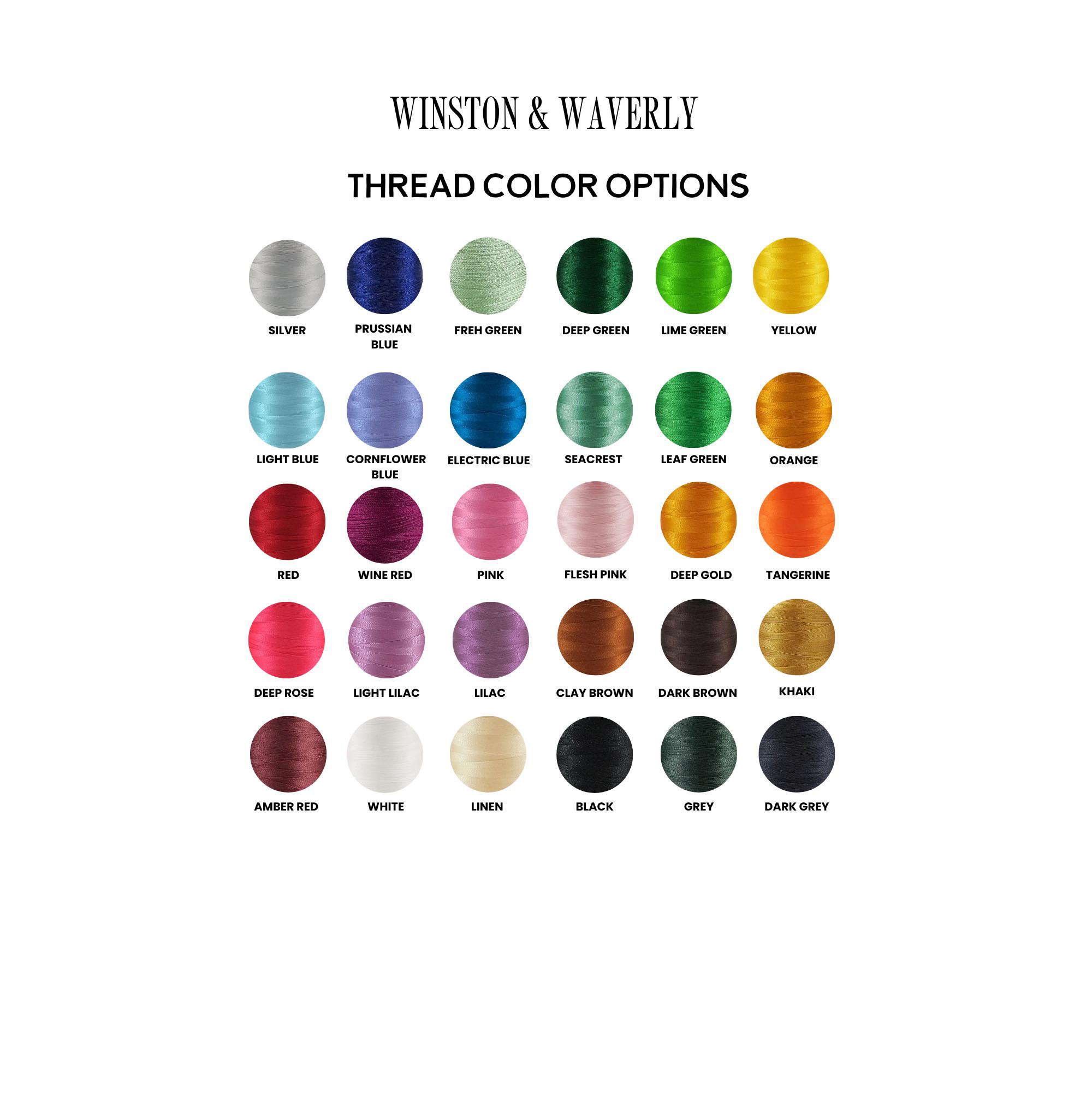 Custom Jumbo Fishtail Letter Monogram Embroidered Cocktail Napkin Set ...