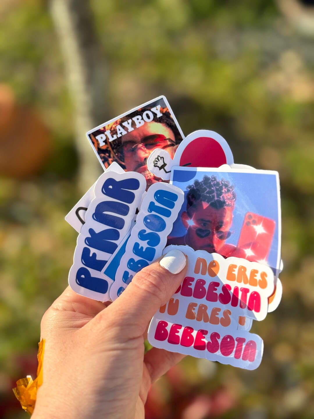 Bad Bunny Stickers, El Conejo Malo Stickers, Bad Bunny Themed ...