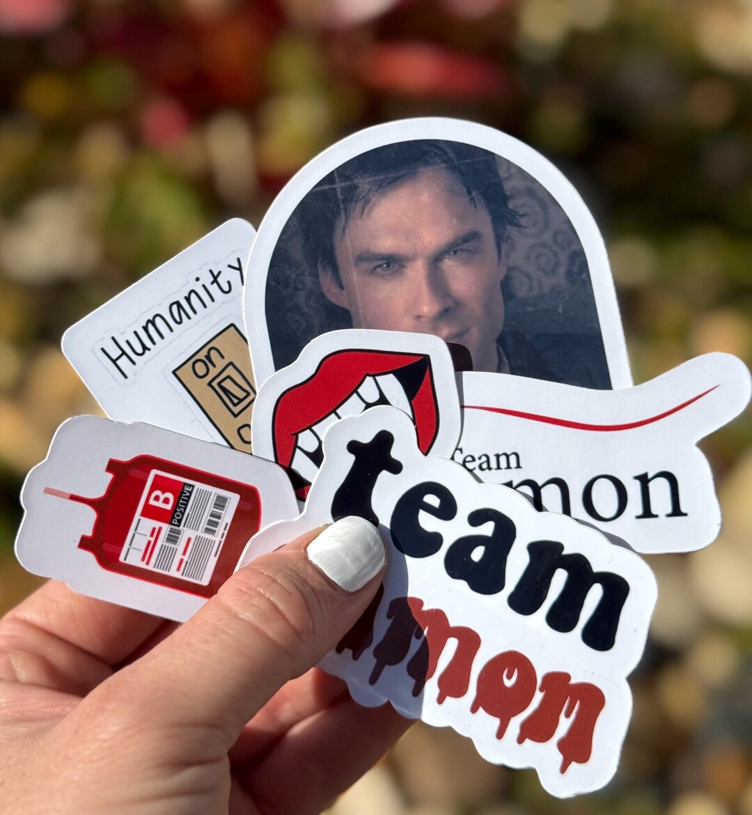 Damon Salvatore Stickers, Damon Salvatore Waterproof Stickers, the ...