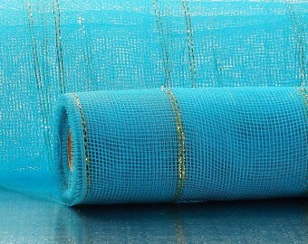 Wide Stripe Deco Mesh - Etsy