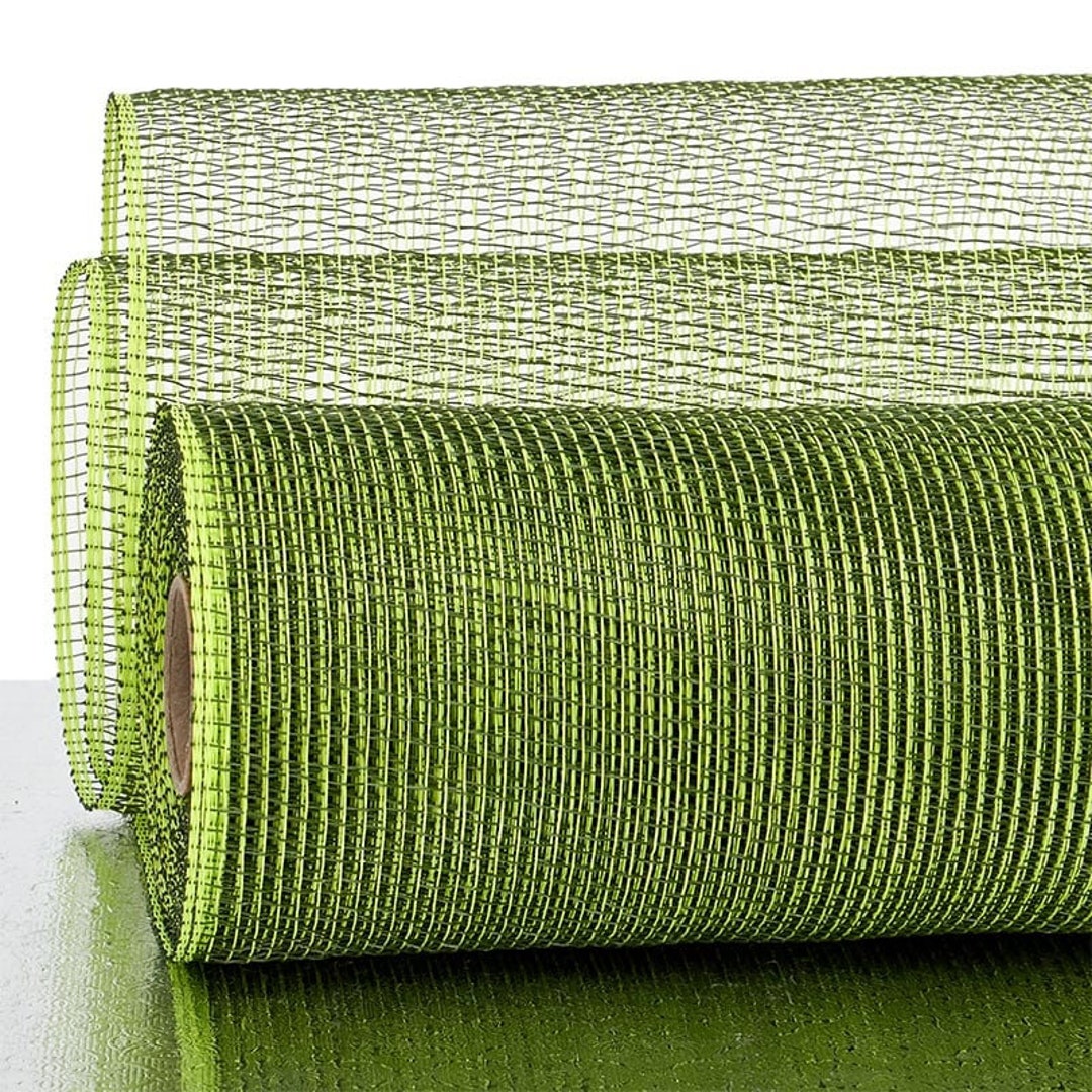 Moss Standard 10 21 Deco Mesh 10 Yards Green - Etsy