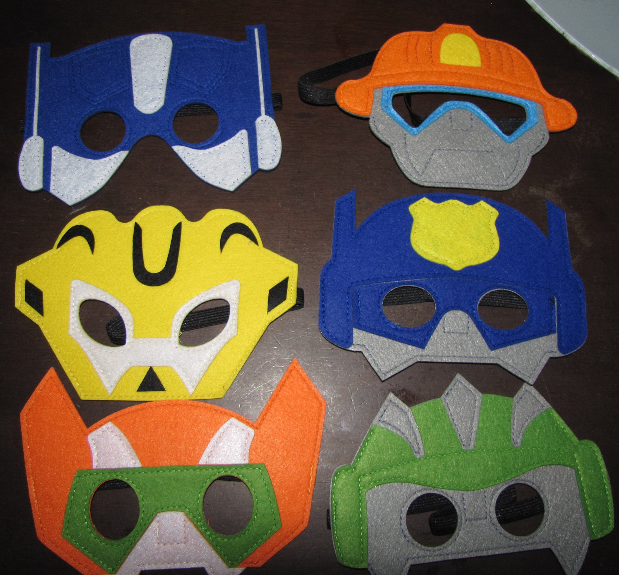 Transformers Bumblebee Mask Template