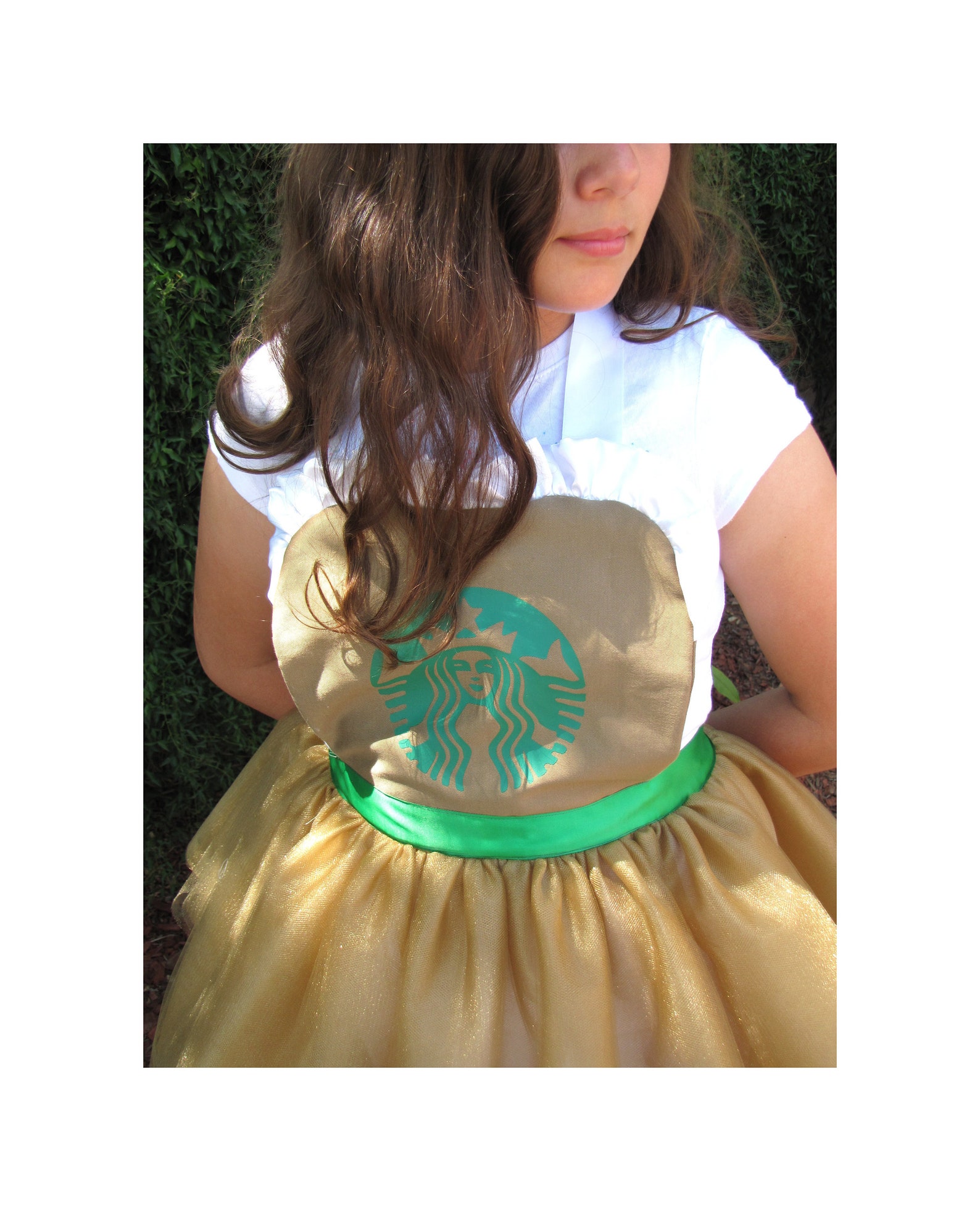 Tutu Halloween Costume Mocha Coffee Starbucks Inspired Apron - Etsy