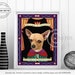 Chihuahua Art, Dog Wall Art, Napoleonic Complex, Dog Decor, Dog ...
