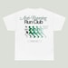 Anti-running Run Club Unisex Tee - Casual Wear, Workout Tee, Running ...