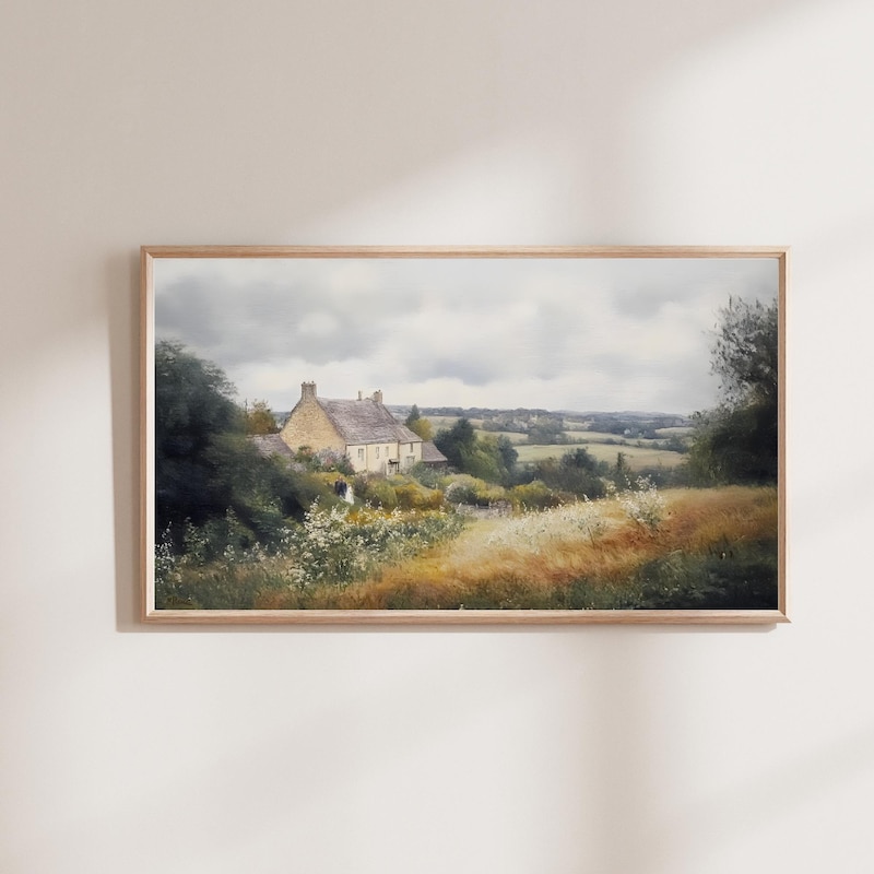English Farm Paintings - Etsy
