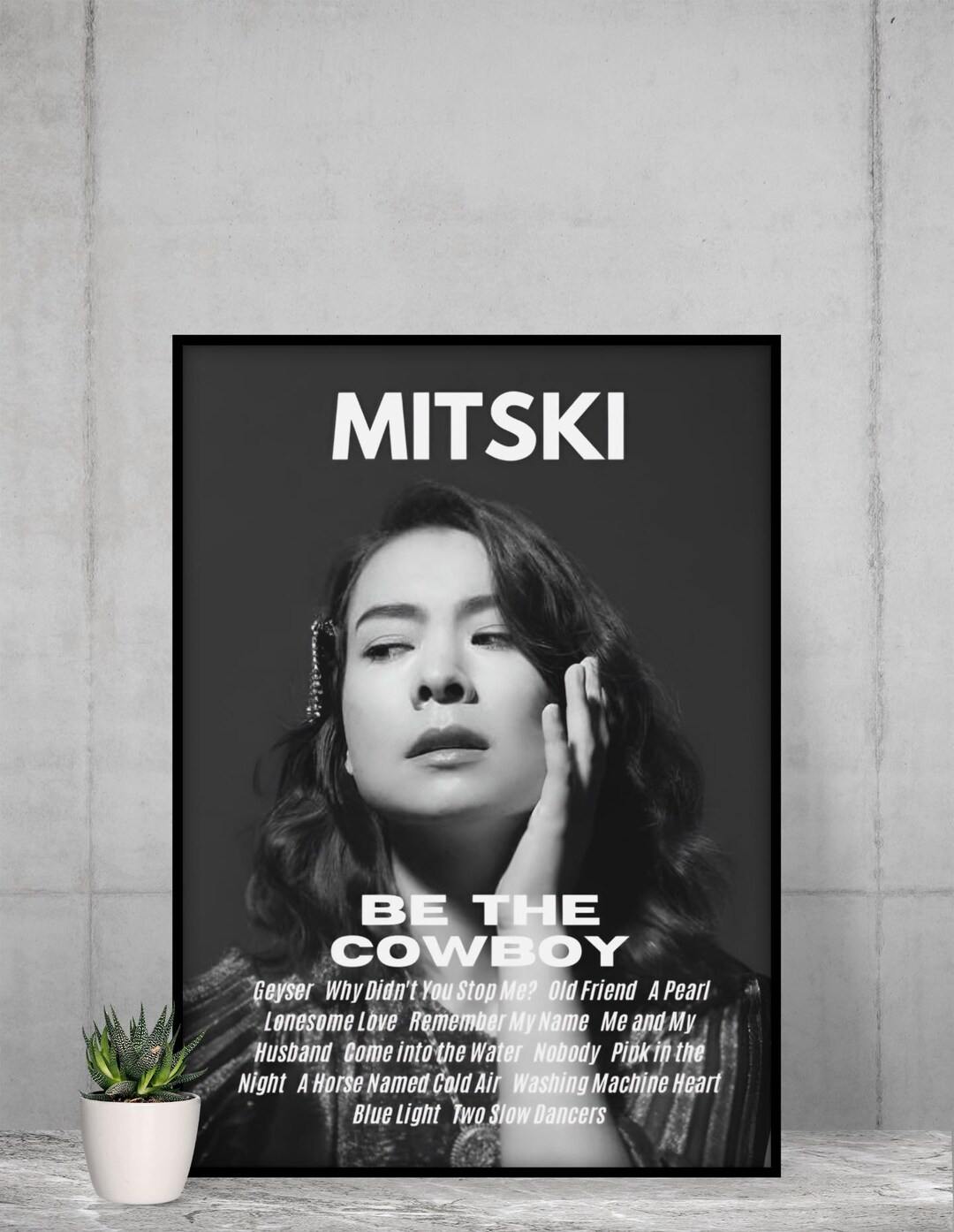 Mitski Mitski Be the Cowboy Album Be the Cowboy Album Poster Be the ...