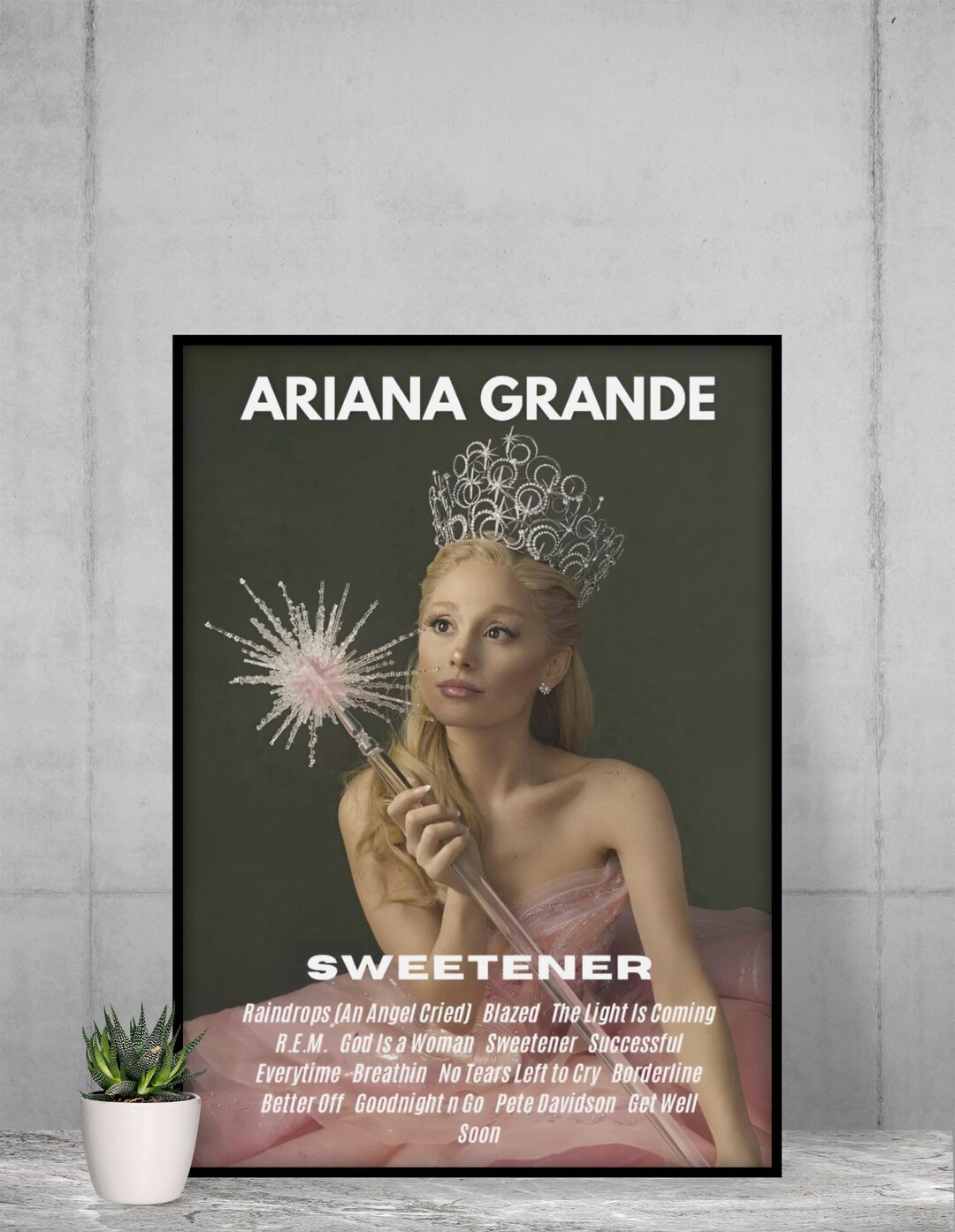 Ariana Grande | Ariana Grande Sweetener Album | Sweetener Album Poster ...