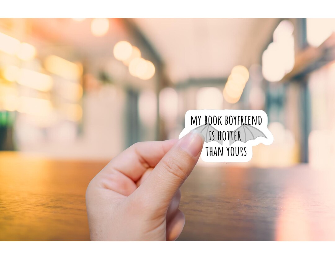 Book Boyfriend Sticker | Book Reader | Bookish Sticker | Kindle Sticker ...