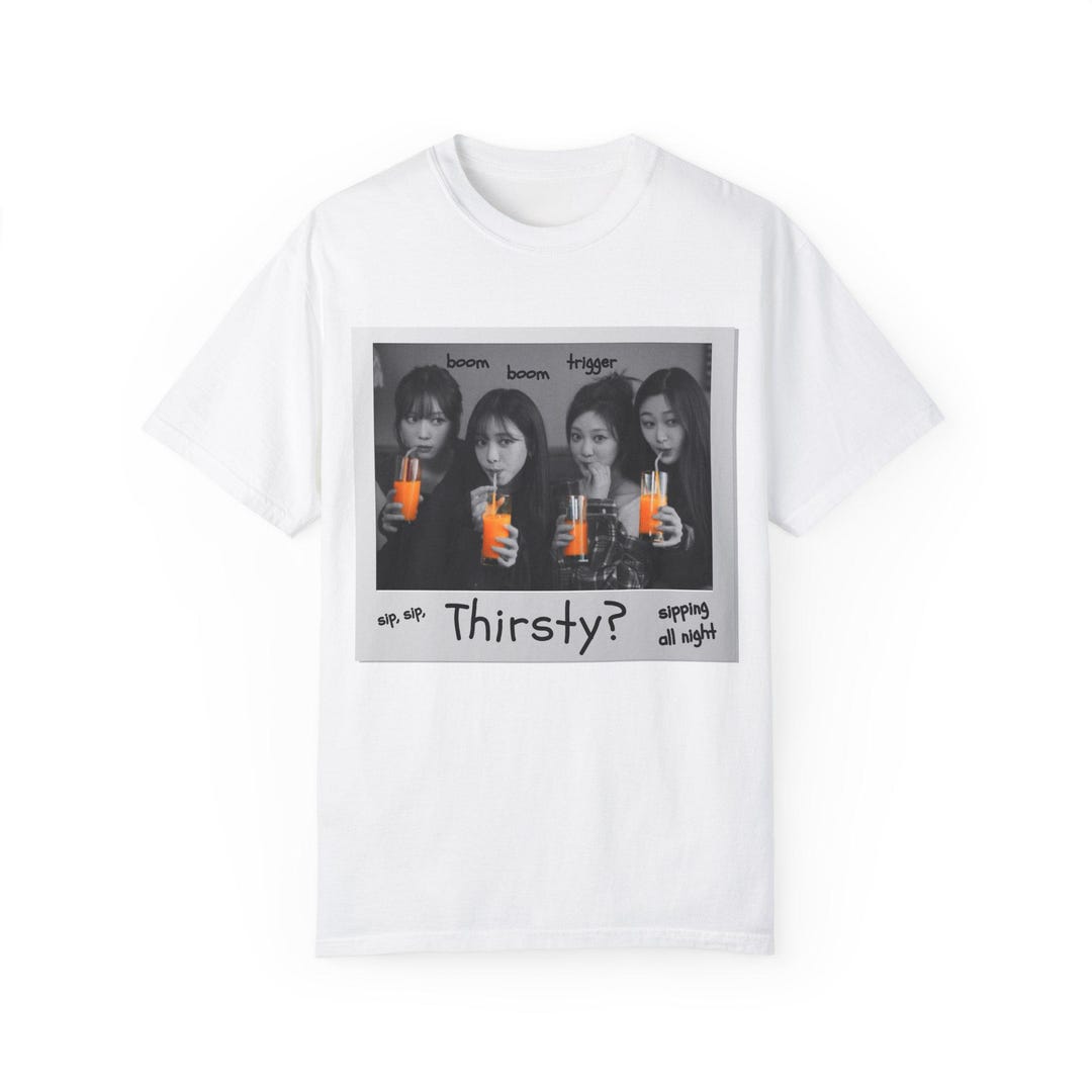 Aespa T-shirt, Aespa Thirsty T-shirt, K-pop Fan Shirt, Unisex Graphic ...