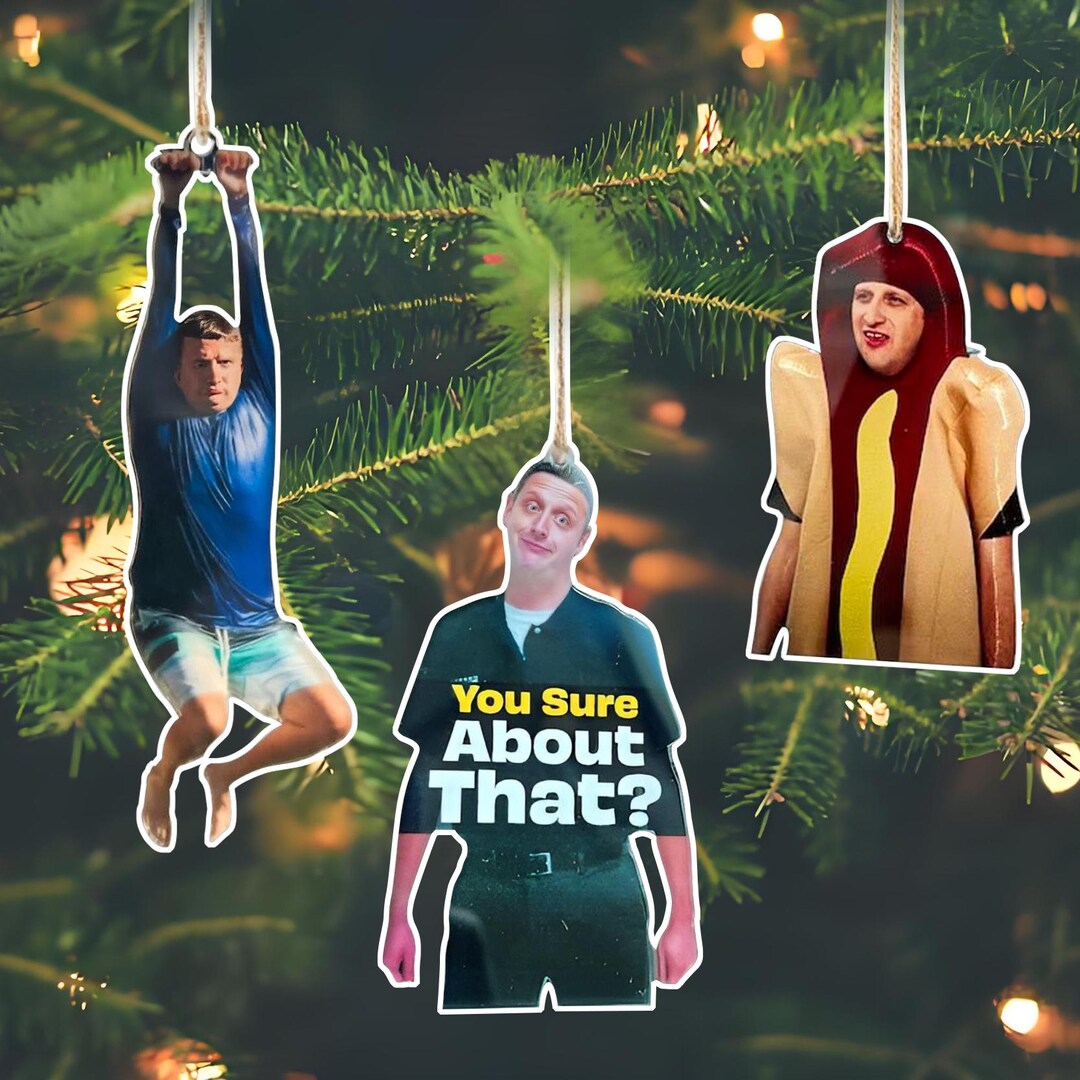 Tim Robinson,detroiters,zipline Tim Robinson,christmas Ornament,car ...