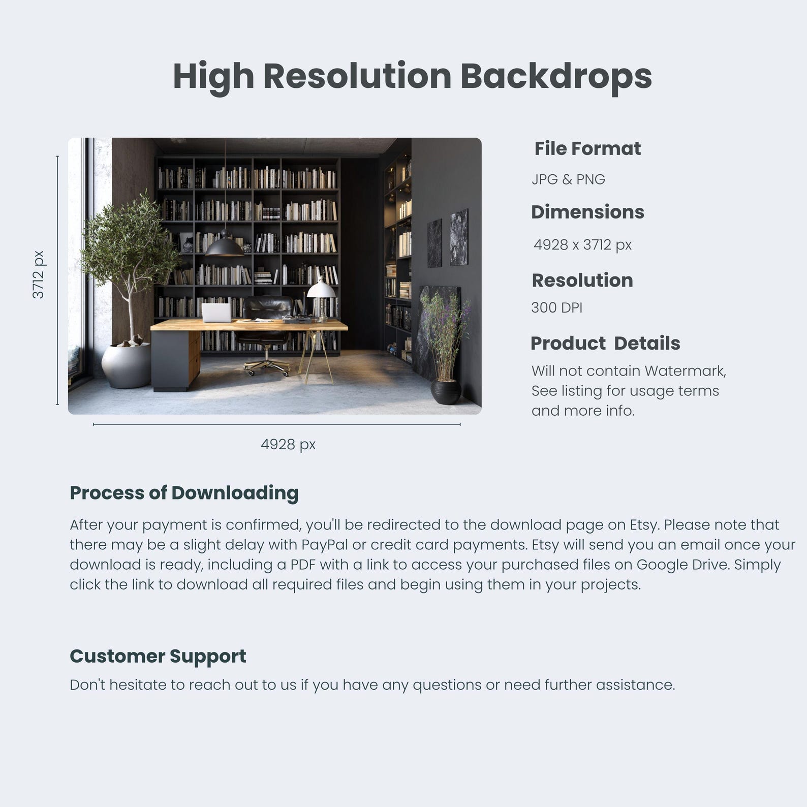 Professional Office Shelving Zoom Background: Virtual Videoconference ...