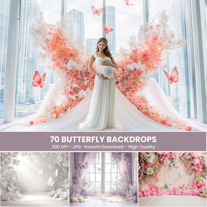 Butterfly Backdrop - Etsy