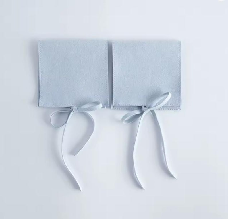 Custom Jewelry Gift Box Set With Pouch and Polish Cloth • Personalized ...
