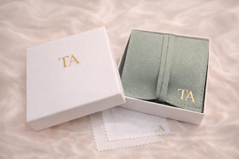 Personalized Jewelry Packaging Set • Custom Logo Gift Box, Pouch ...