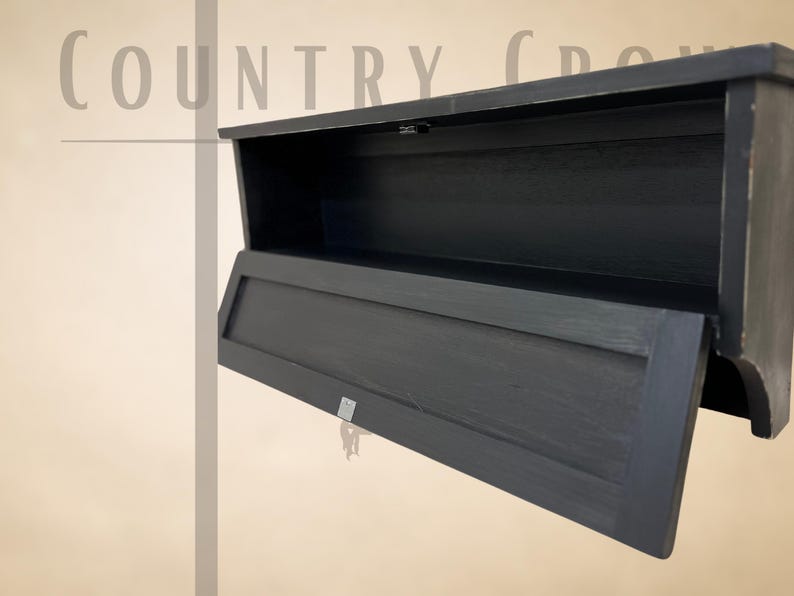 Country Crow Shelf: 32" Farmhouse Wall Shelf With Pegs - Etsy