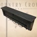 Country Crow Shelf: 32" Farmhouse Wall Shelf With Pegs - Etsy