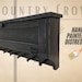 Country Crow Shelf: 32" Farmhouse Wall Shelf With Pegs - Etsy
