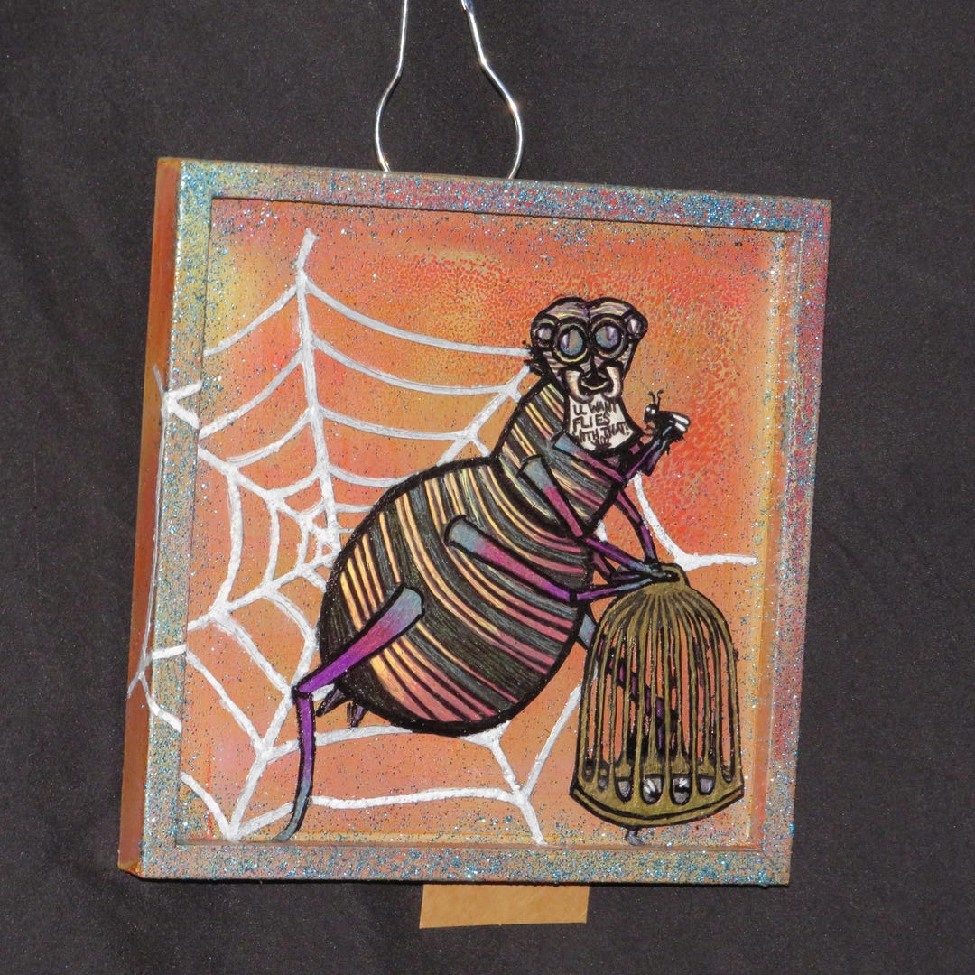 Sally Spider -- Member of the Original Bad Bug Series - Etsy