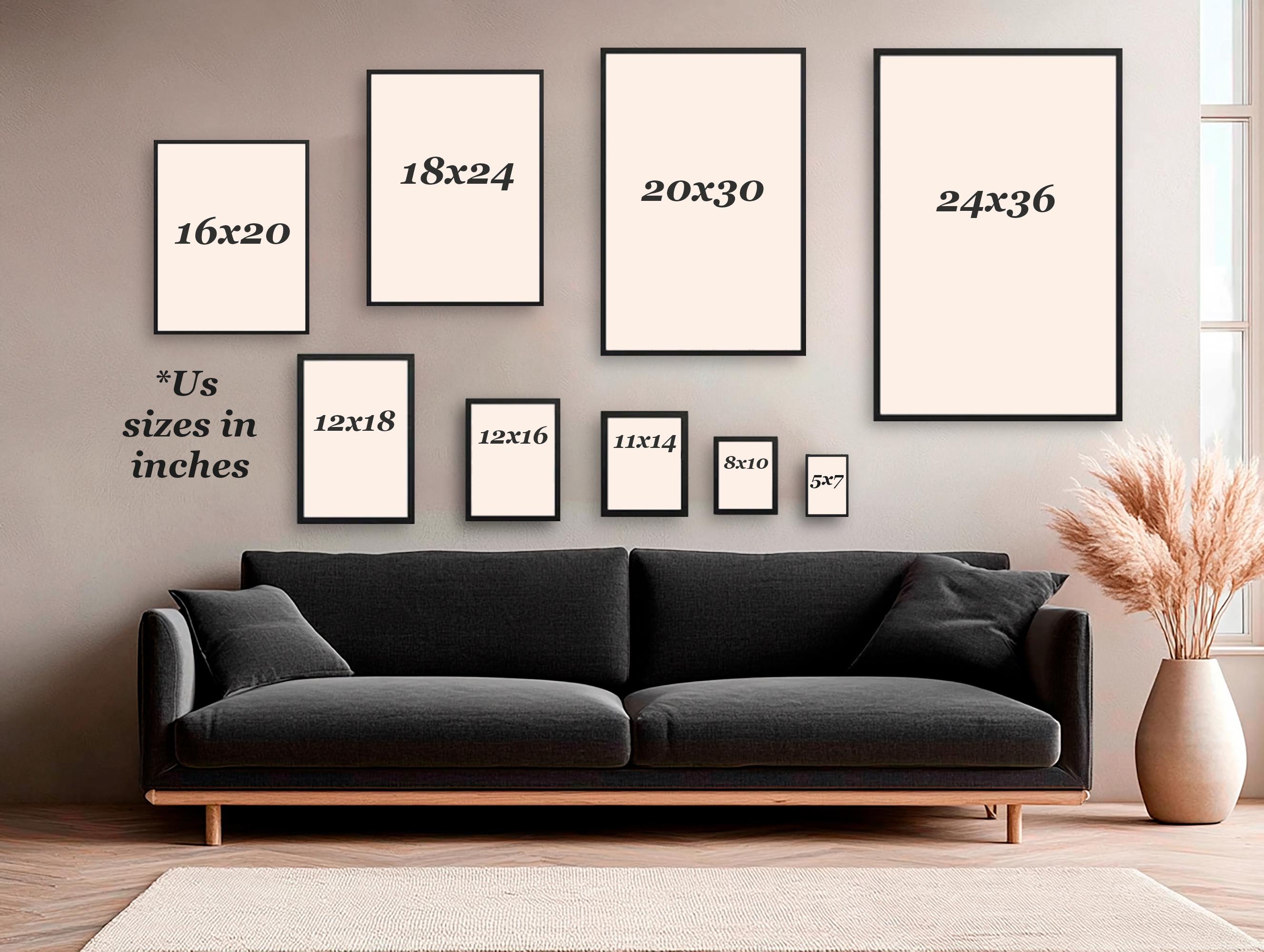 Custom Canvas Wall Art Unframed Print From Shop Gallery Wrap Ready to ...