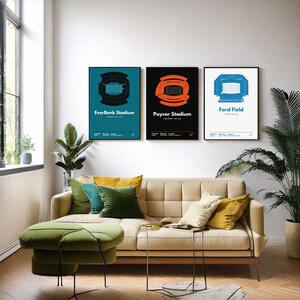 Cincinnati Bengals Poster, Paycor Stadium Print, Minimalist Football ...